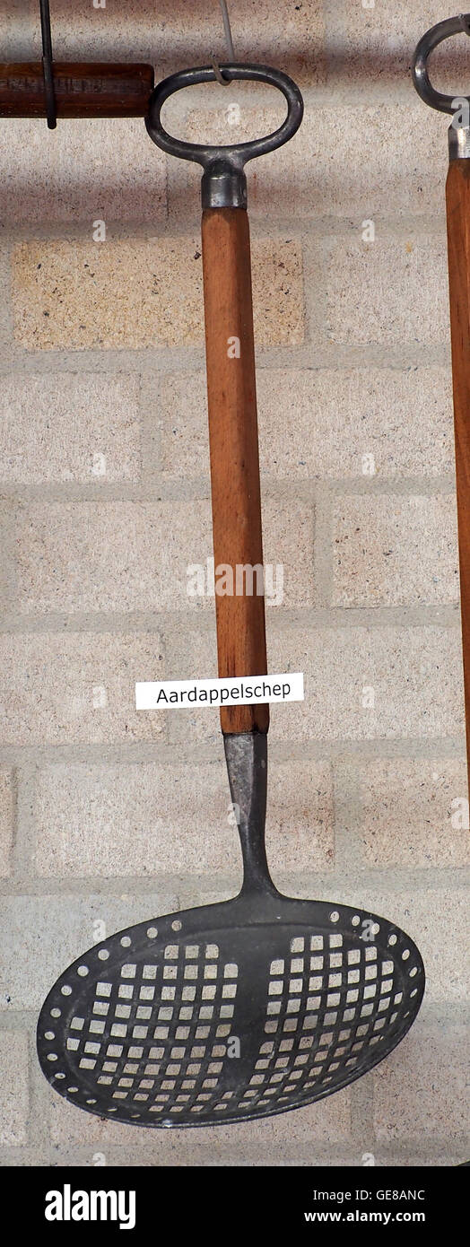 The Aardappelschep is a traditional Dutch potato scoop used for ...