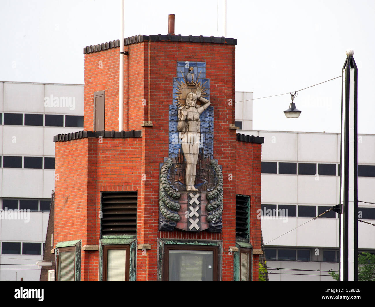 Berlagebrug, a prominent bridge in Amsterdam, connects key urban areas ...