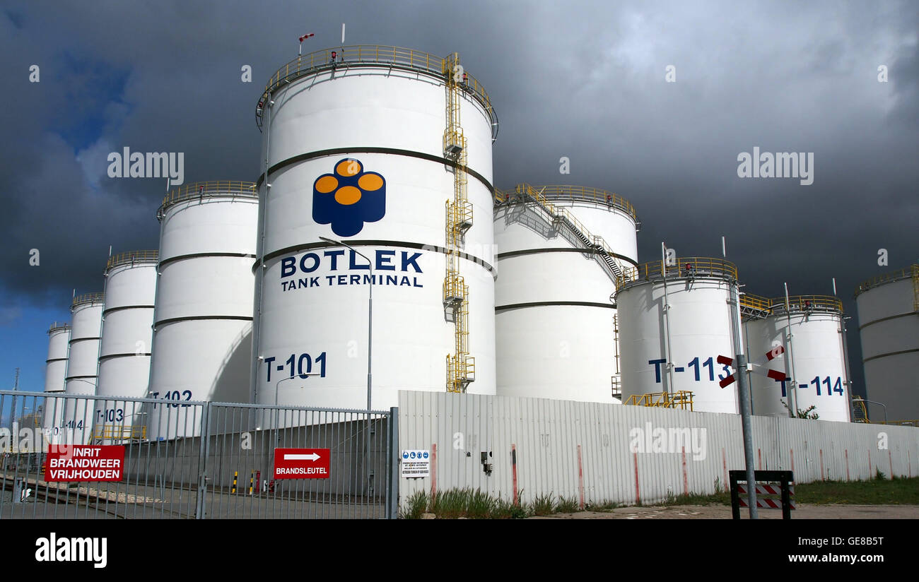 The Botlek Tank Terminal at the Port of Rotterdam is a significant ...