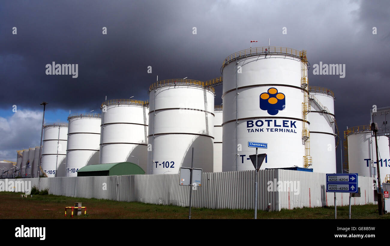 The Botlek Tank Terminal in the Port of Rotterdam serves as a key ...