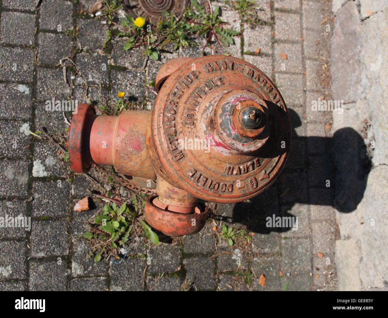 This photo shows a fire hydrant located on Rue du Tilleul in Fontaine ...