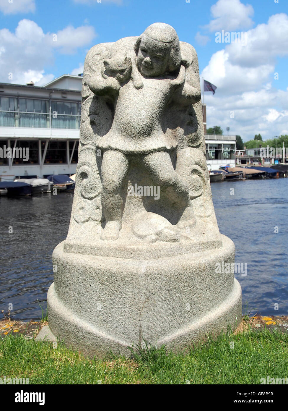 Photograph of the Hildo Kropbrug (Bridge 419) and Kinderbrug (Bridge ...