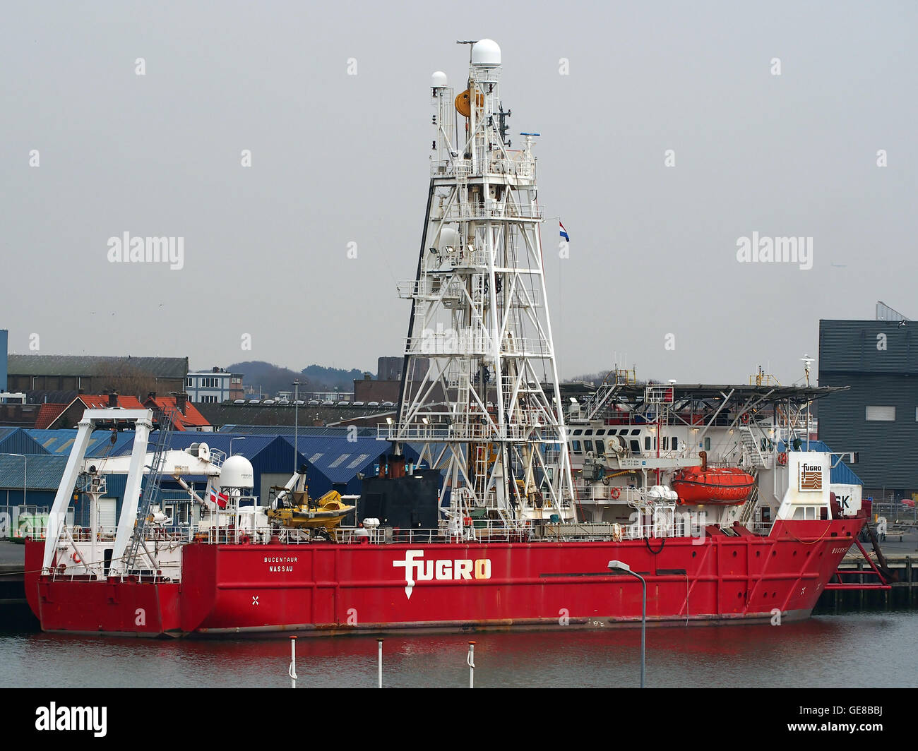 Bucentaur IMO 8112548 at IJmuiden, Port of Amsterdam pic3 Stock Photo ...