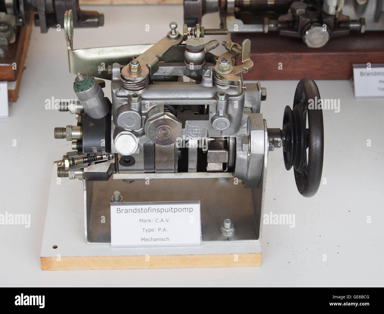 A photo of the CAV PA mechanical fuel injection pump displayed at the ...