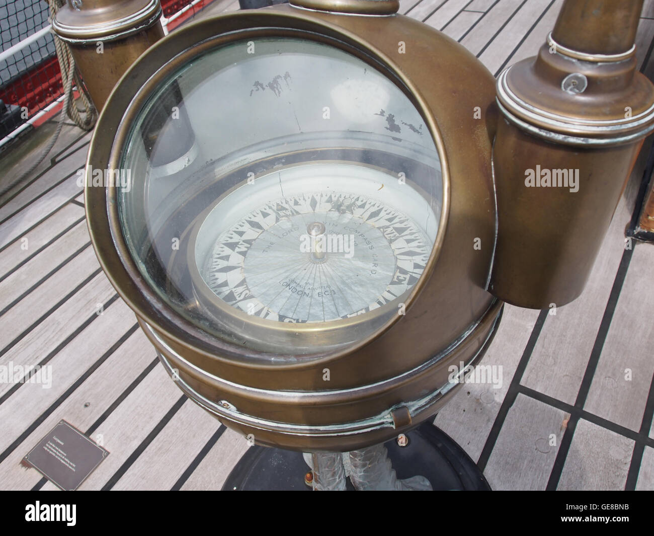 This photograph, 'De Buffel, Kompas foto 8,' depicts the ship named 'De ...