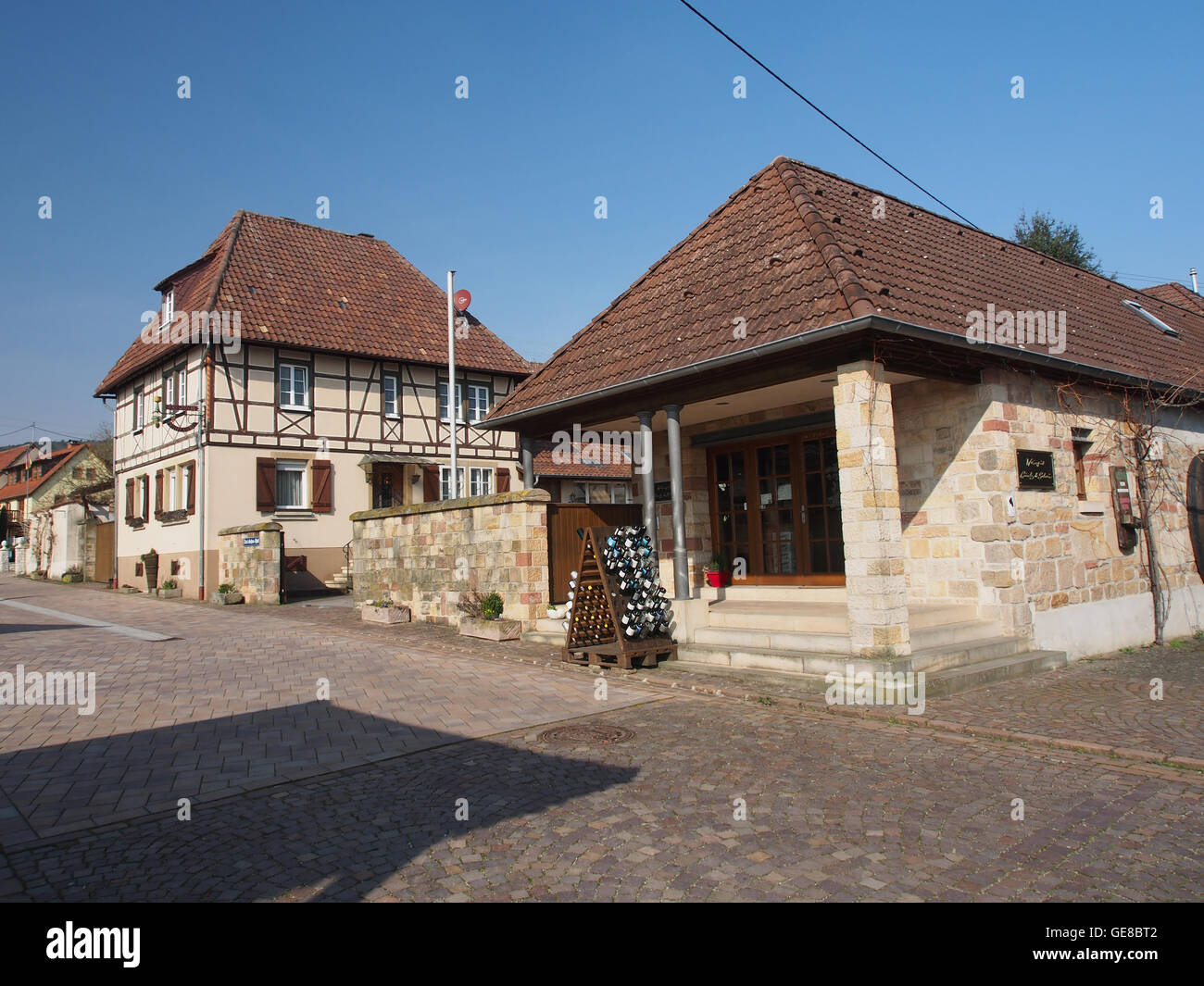 The german wine gate hi-res stock photography and images - Alamy