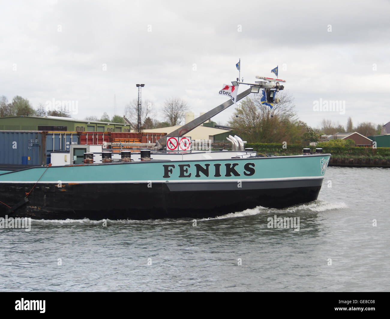 Feniks (ship, 2009) ENI 02332181 Amsterdam Rijn kanaal pic3 Stock Photo ...