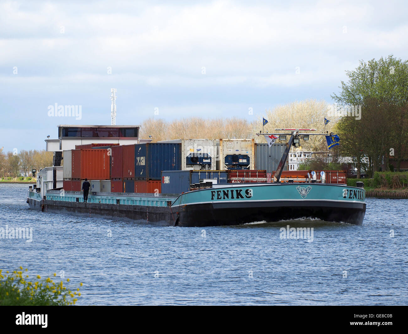 The Feniks, a vessel built in 2009 with ENI number 02332181, captured ...