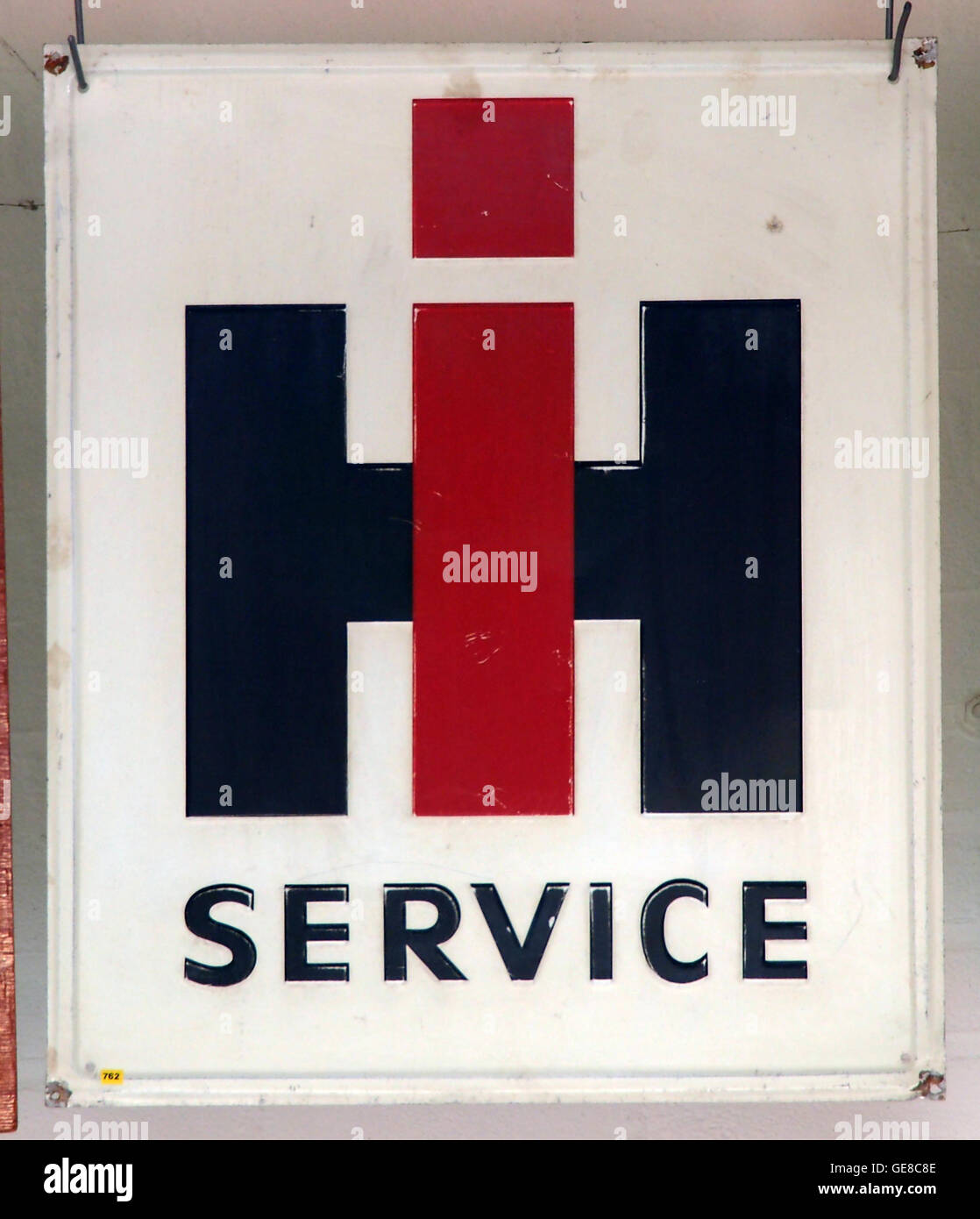 An enamel advertising sign from HI Service, a classic example of mid ...