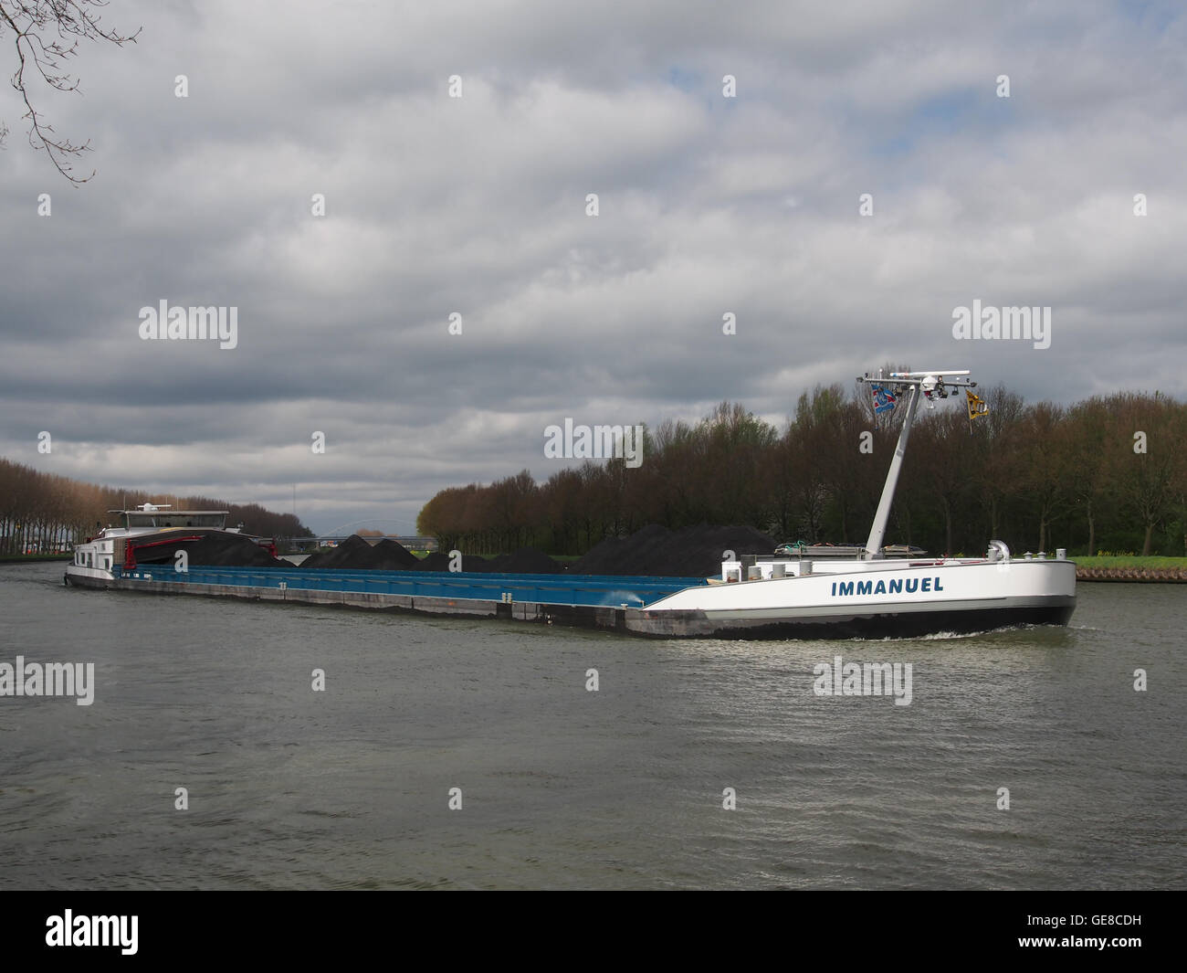 The 'Immanuel' is a modern ship operating under the European Vessel ...