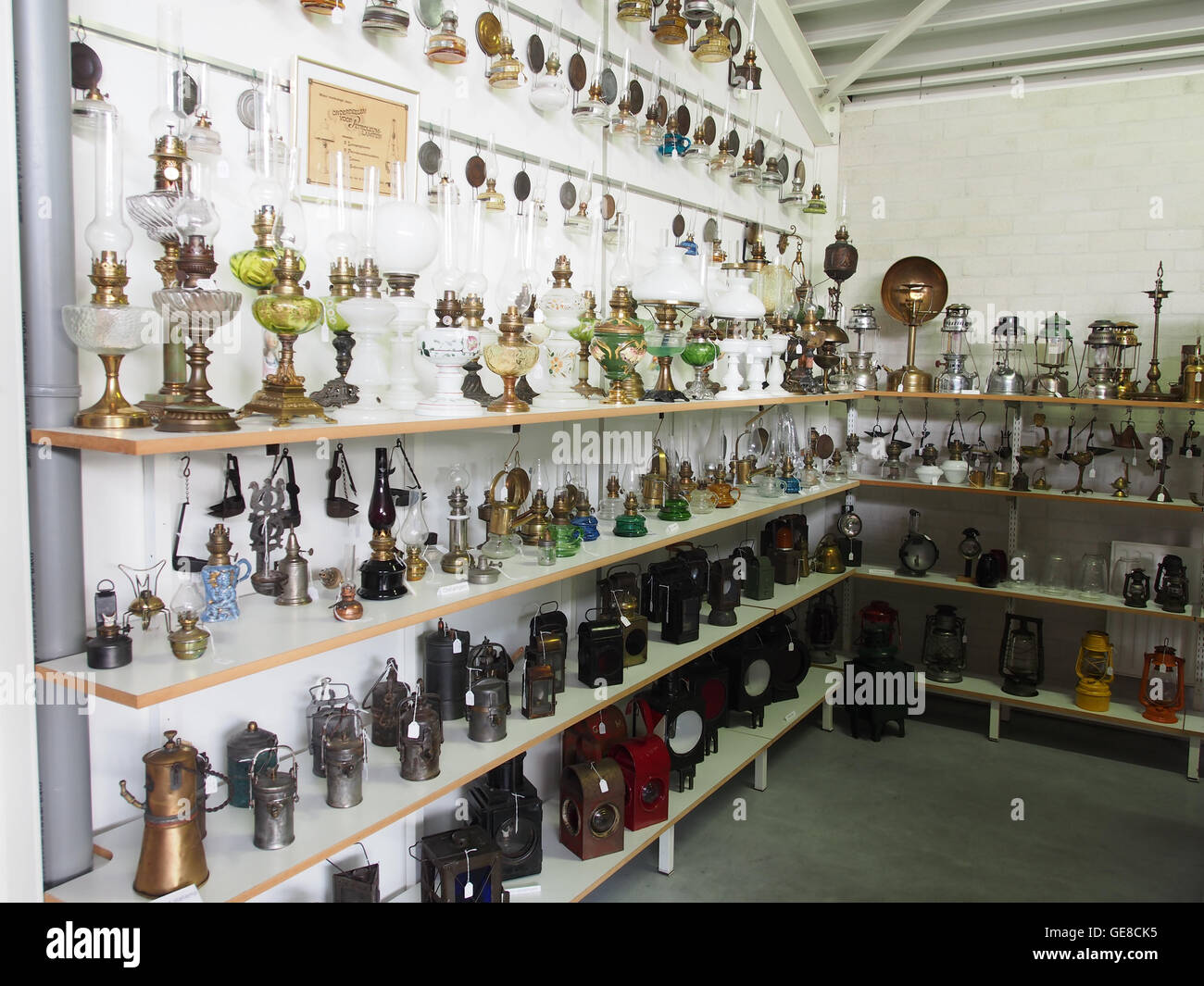 The Lampenafdeling section of the Museum for Nostalgia and Technique ...