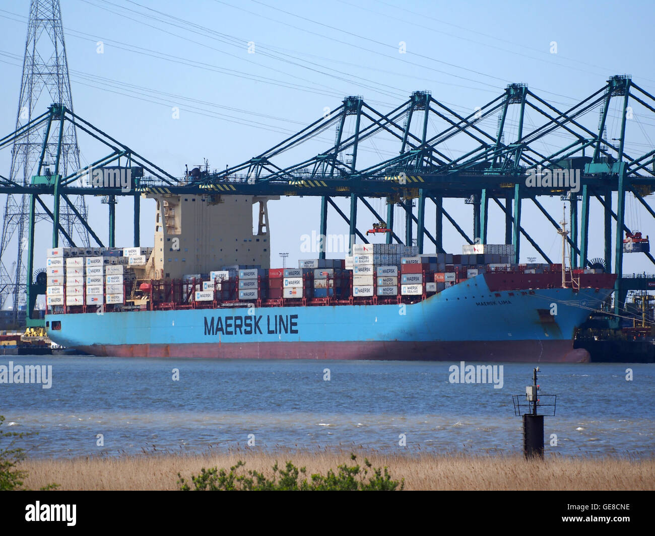 Maersk lima ship hi-res stock photography and images - Alamy