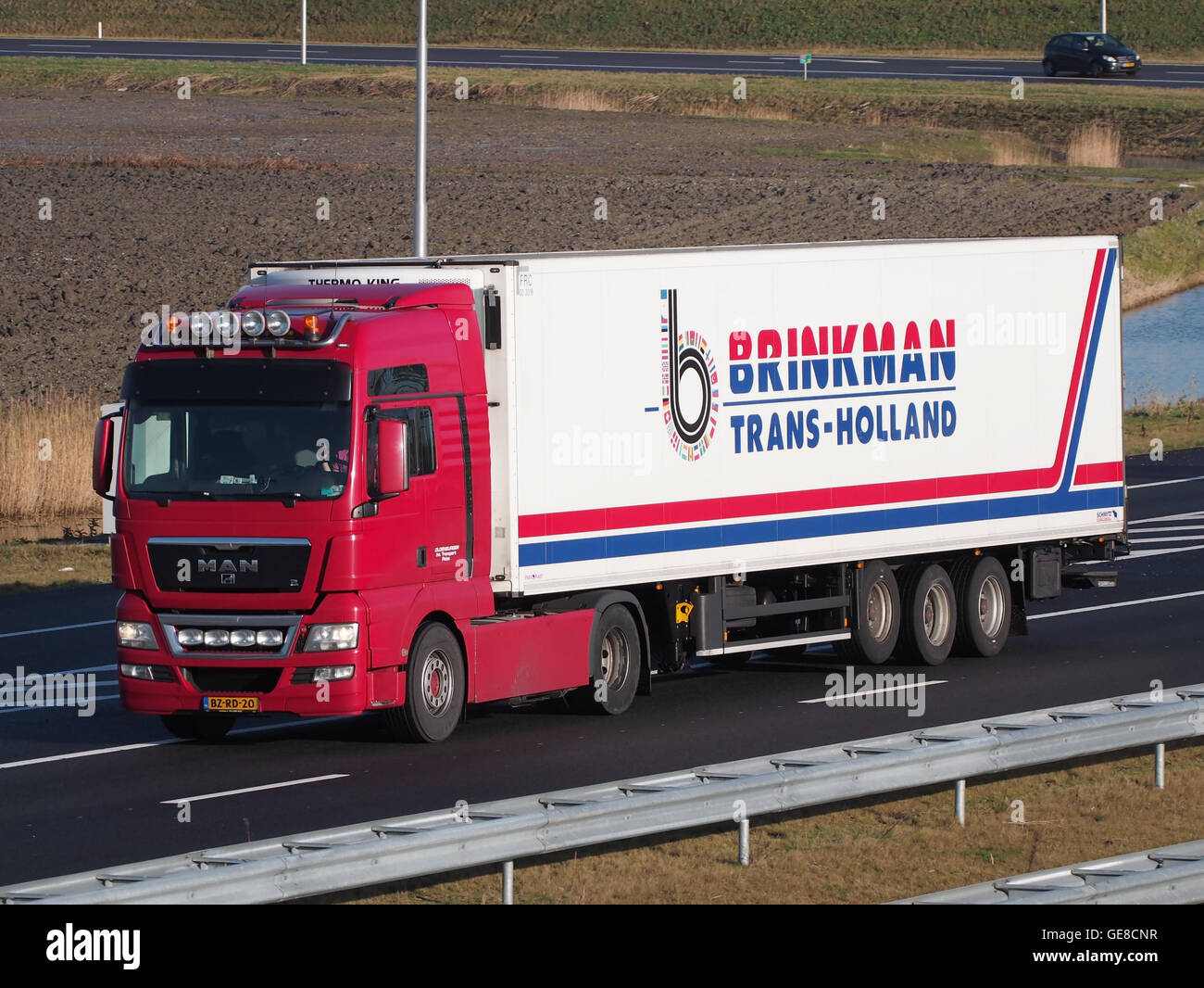 A photograph of a MAN vehicle operated by Brinkman Trans-Holland, a ...