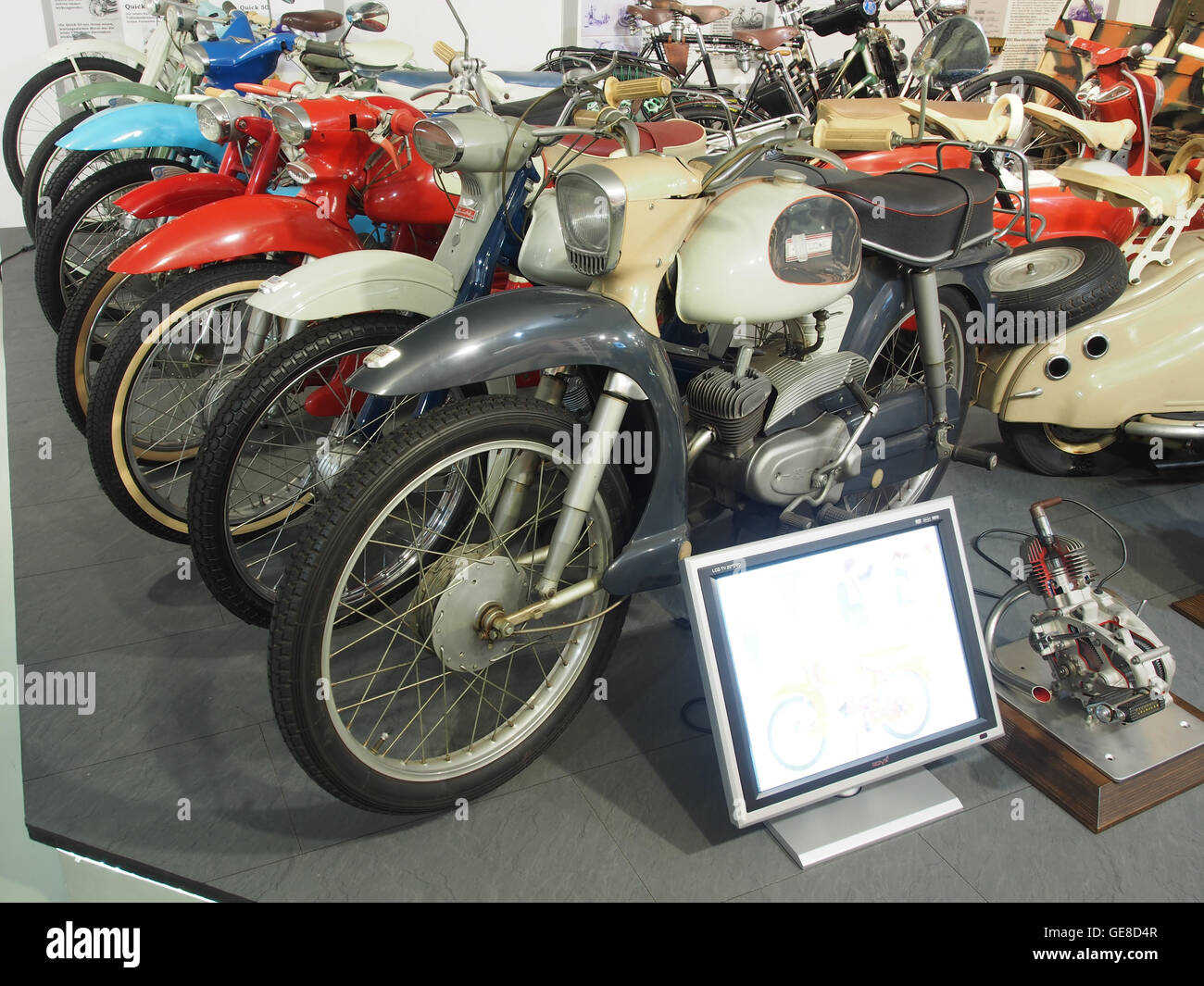 NSU Quick 50 Motorrad Bild 3 Stock Photo - Alamy