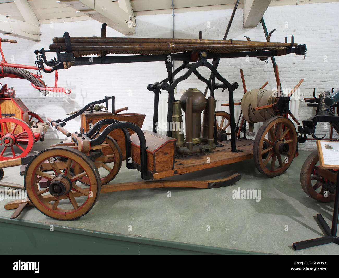 Vintage fire pump known hi-res stock photography and images - Alamy
