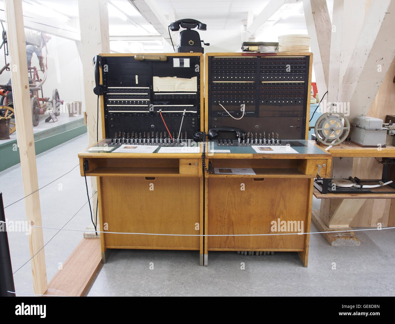 Old telephone exchange in hi-res stock photography and images - Alamy