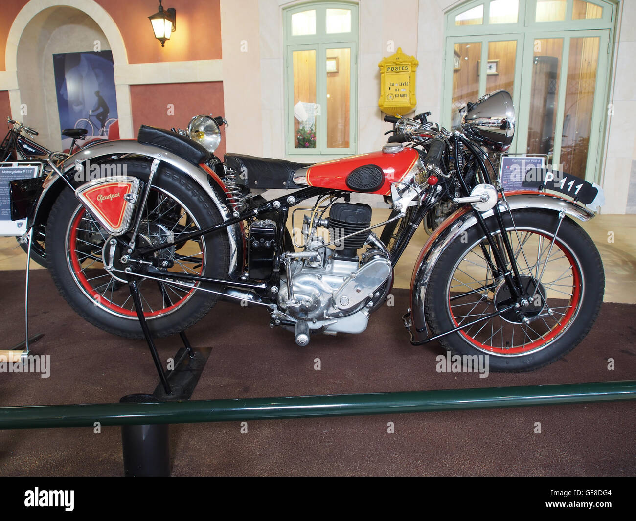 The Peugeot P111, a historical car model, is featured in this ...