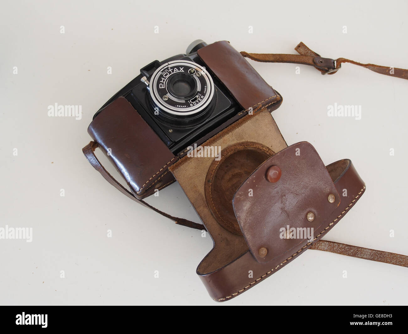 A photograph taken with the Photax Boyer camera, capturing a moment in ...