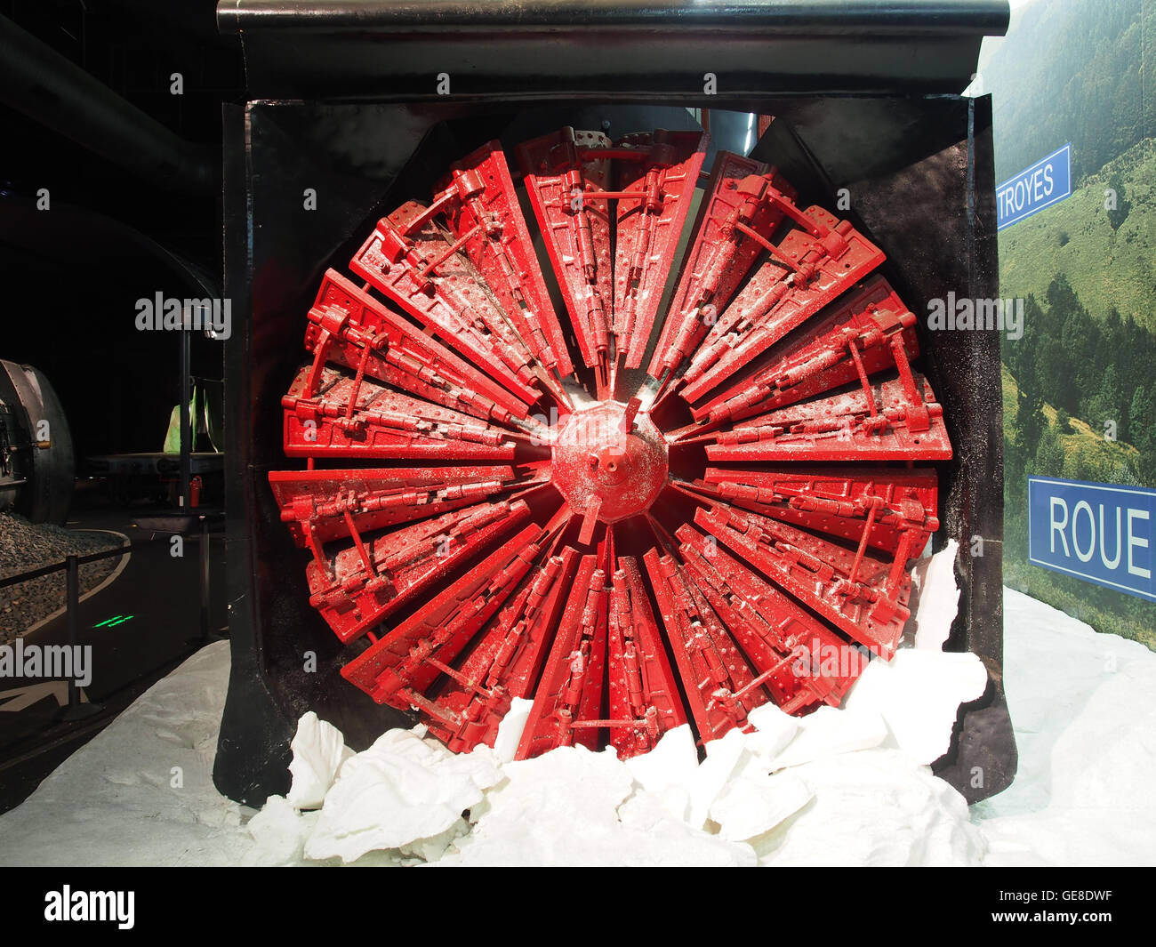 Rotary snow plow hi-res stock photography and images - Alamy