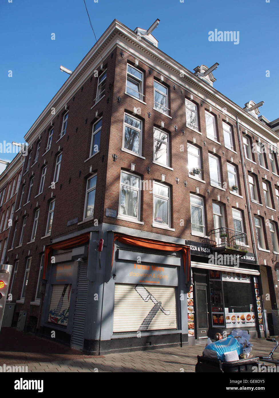 This image features Sarphatipark in Amsterdam, a well-known public park ...