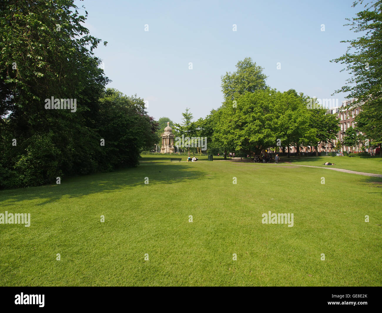 Sarphatipark is a popular public park located in the Amsterdam district ...