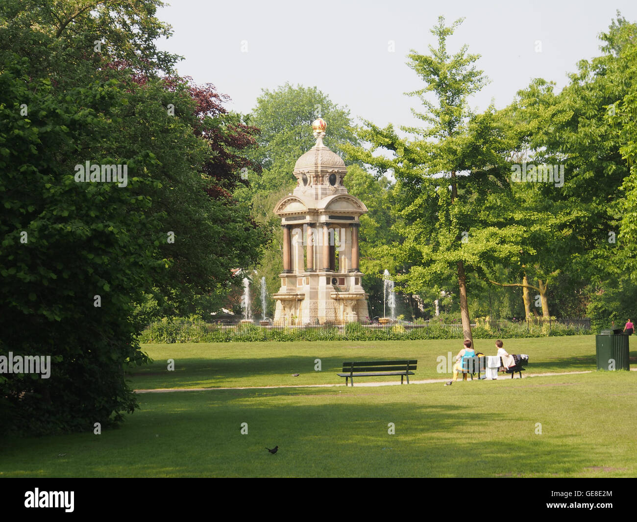 Sarphatipark in Amsterdam is known for its serene parklands and lush ...