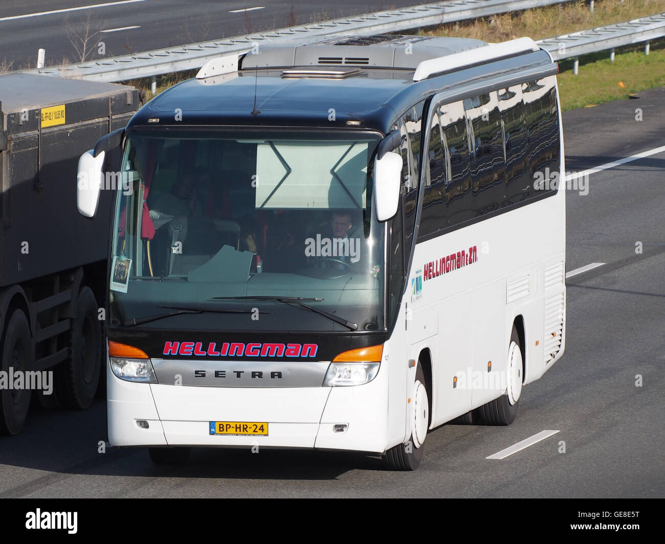 This Setra coach, manufactured by the renowned German company, is ...