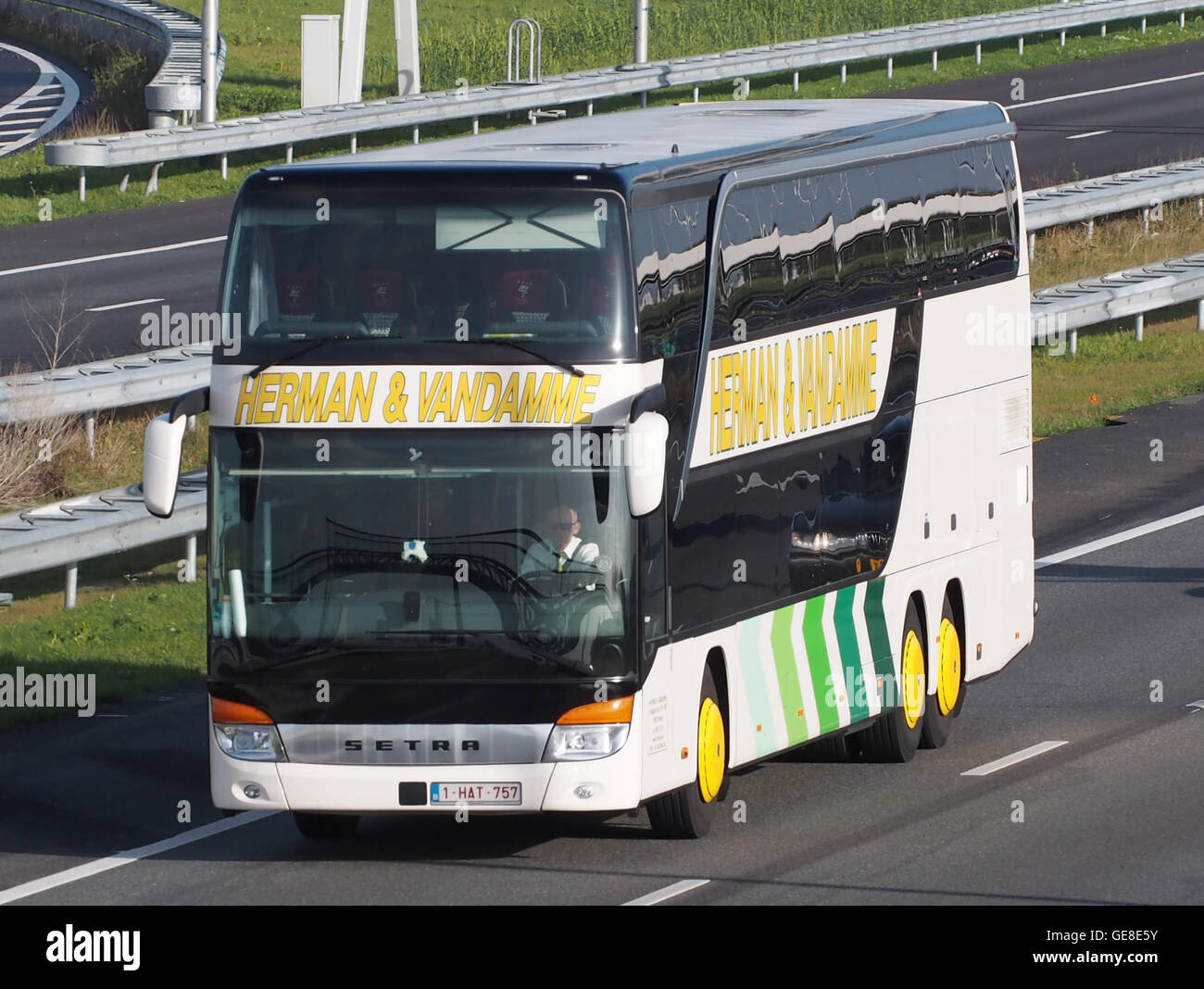 The Setra coach by Herman & Vandamme showcases the design and ...