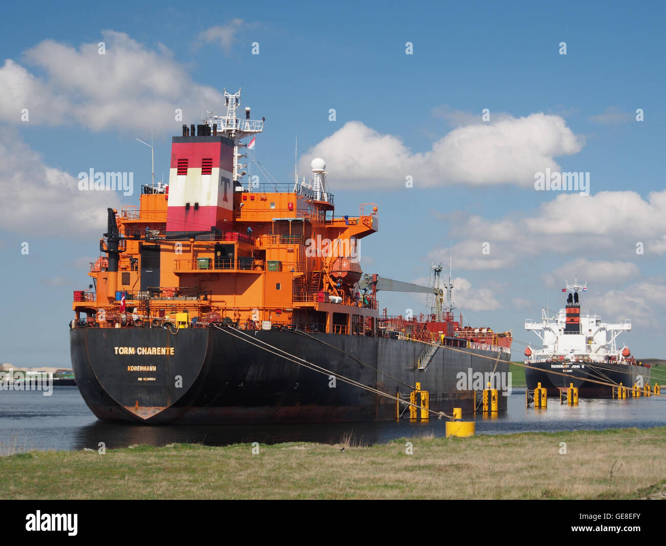 The *Torm Charente* (IMO 9230854), a chemical tanker, is seen in the ...