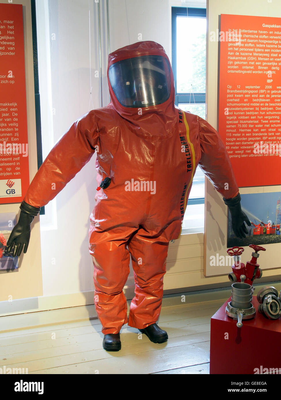 A Trellchem pack, commonly used in hazardous material handling ...