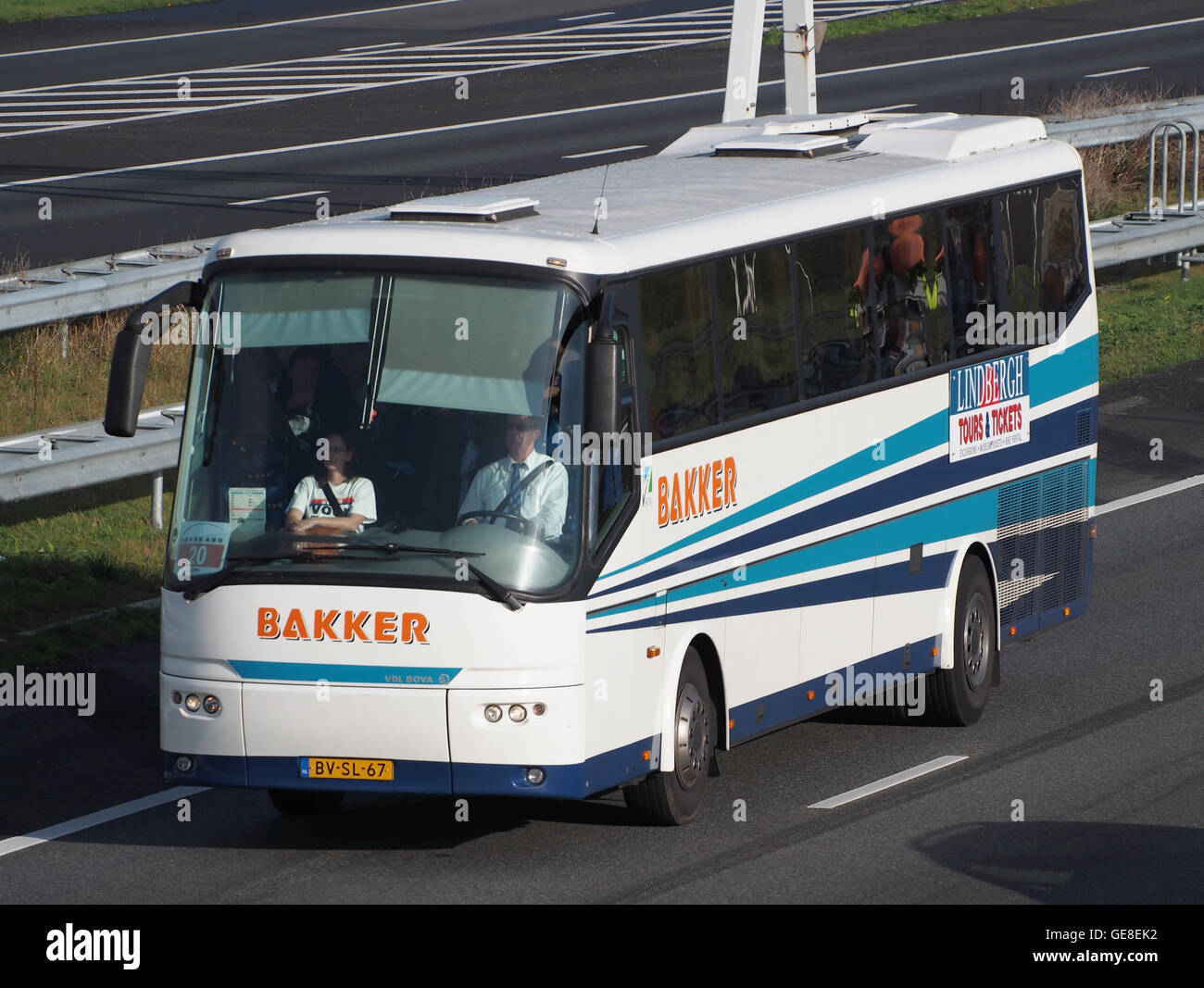 The VDL Bova coach, photographed in its iconic design, is a popular ...