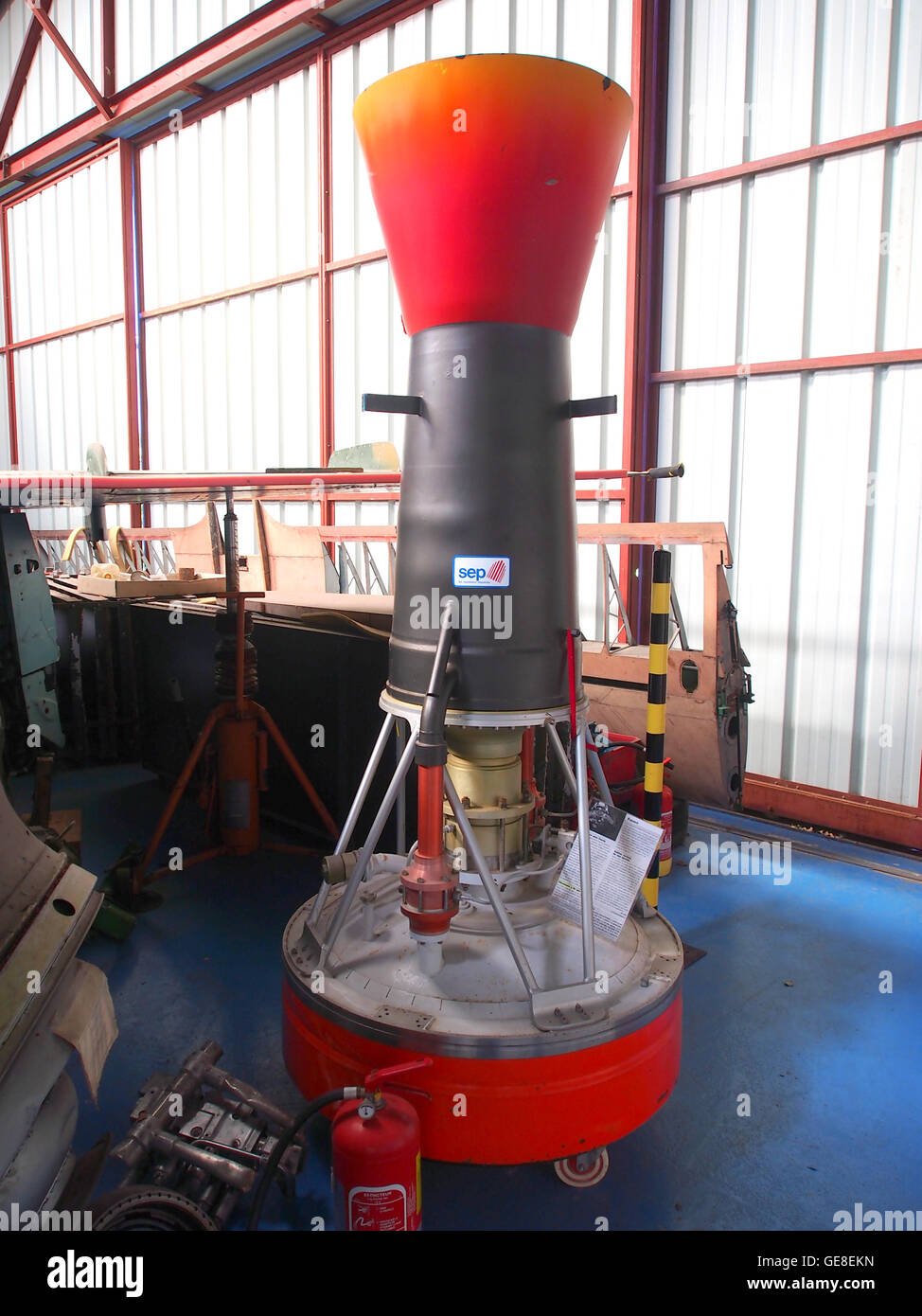 The Vesta rocket engine, developed by NASA, is designed for use in ...