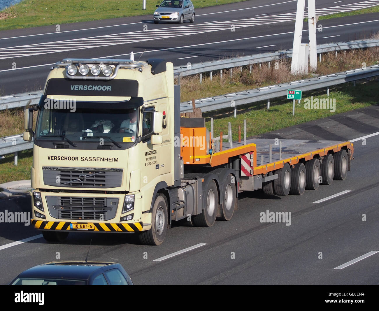 The Volvo 750, seen in Sassenheim, is a notable model in Volvo’s ...