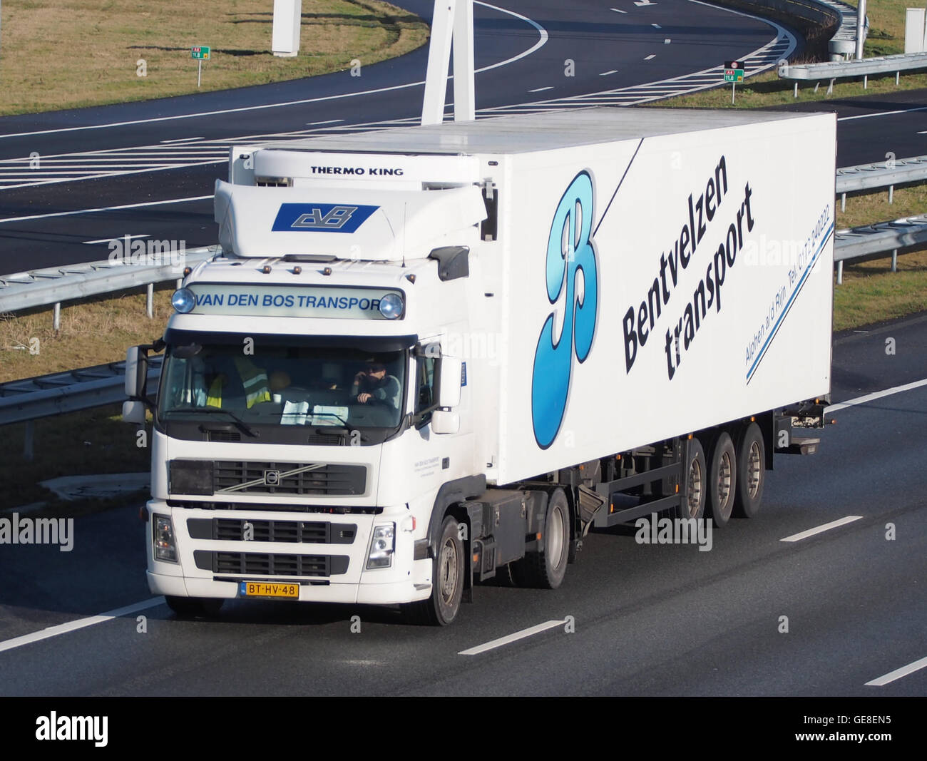 This image features a Volvo Bentvelzen Transport vehicle, known for its ...