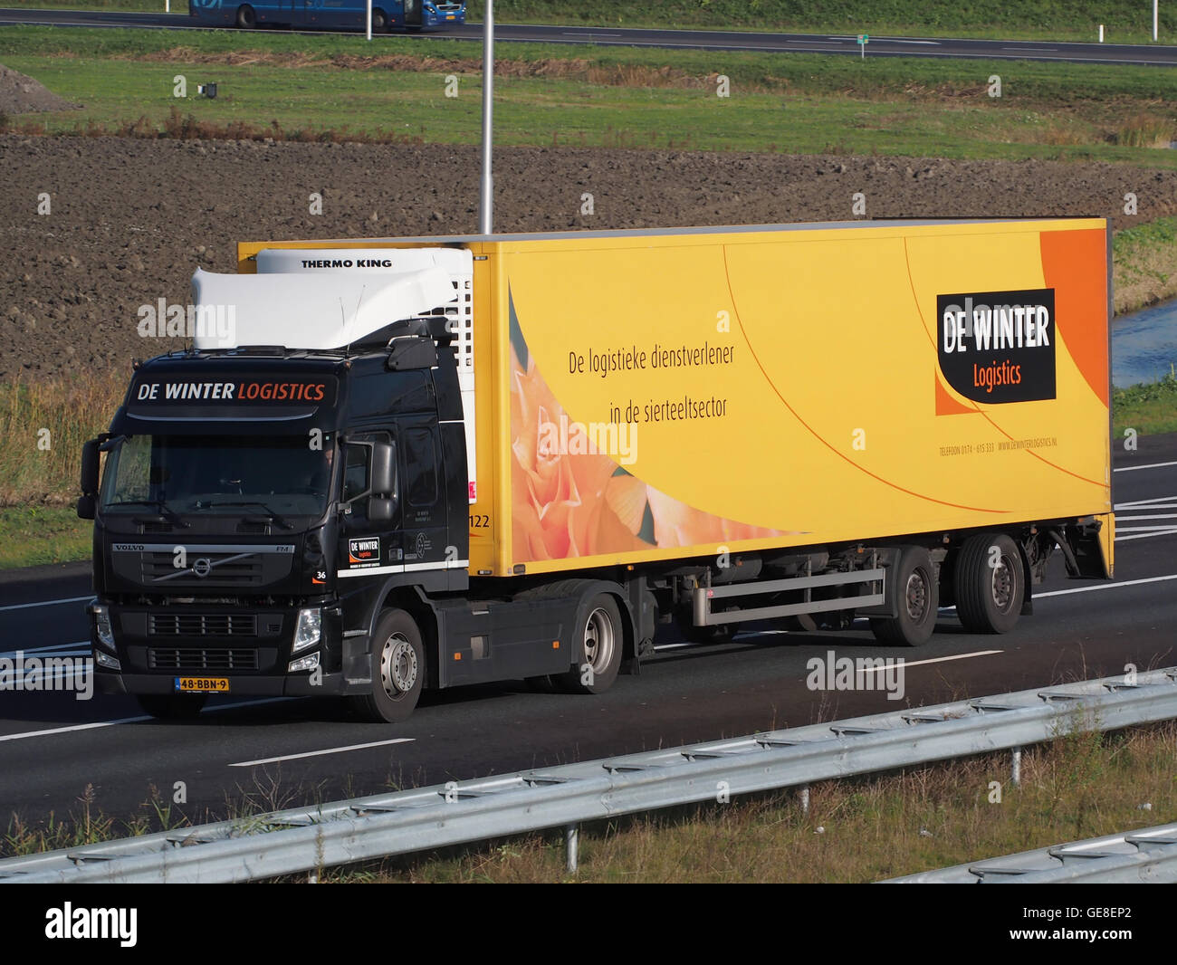 The Volvo FM, operated by De Winder Logistics, is a heavy-duty truck ...