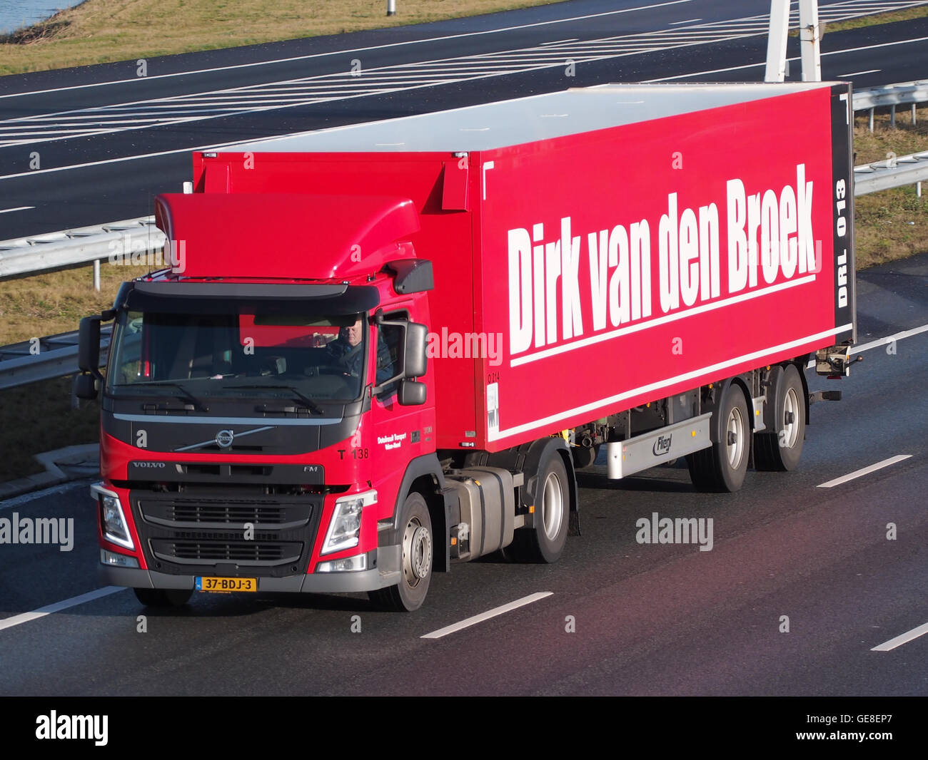 This photograph features a Volvo FM truck, captured by Dirk van der ...