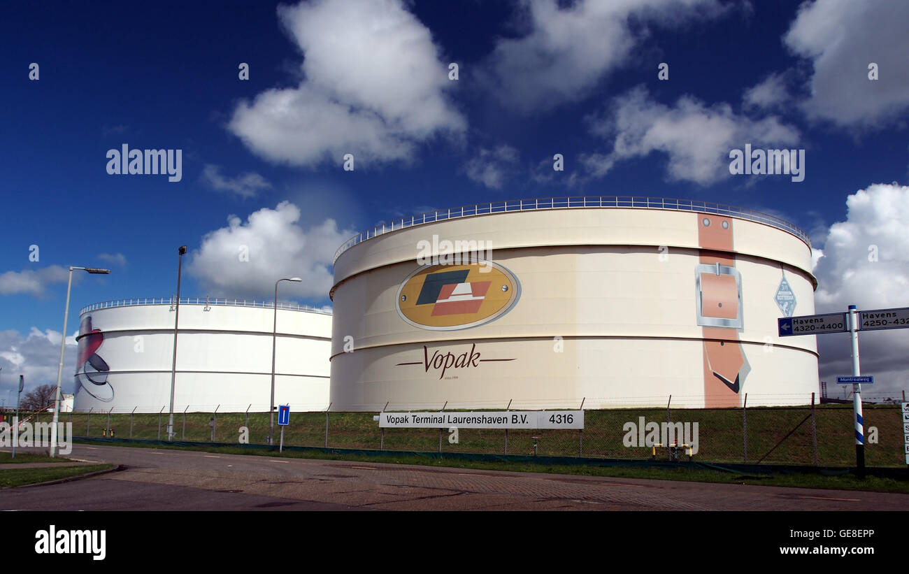 Vopak Terminal Laurenshaven BV Stock Photo - Alamy