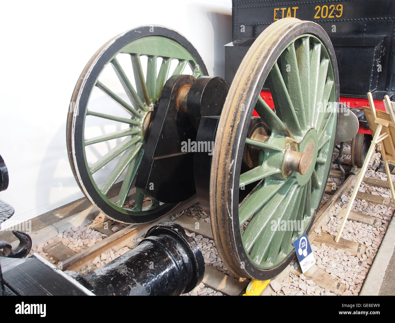 Parts of a steam locomotive hi-res stock photography and images - Alamy