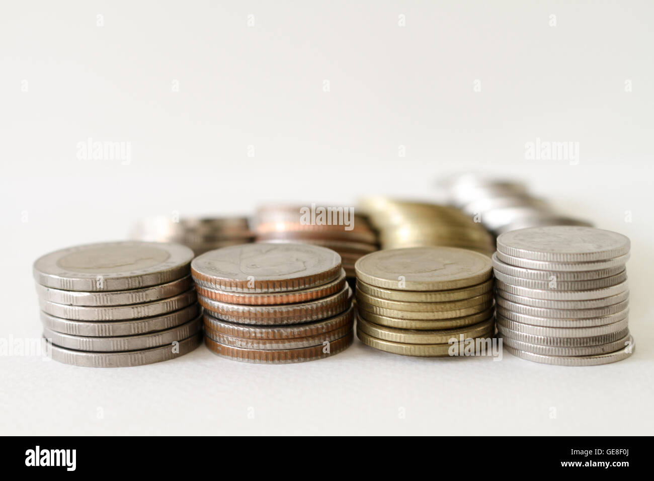 Baht Thai Coins Stock Photo - Alamy