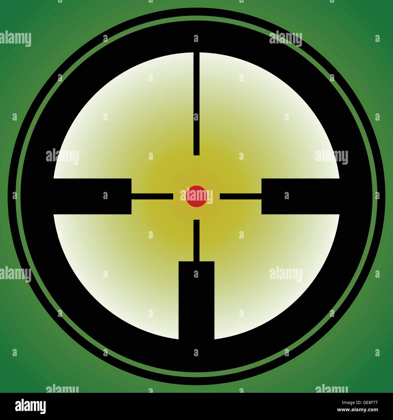 Target mark, reticle, crosshair icon for focus, accuracy, targeting ...