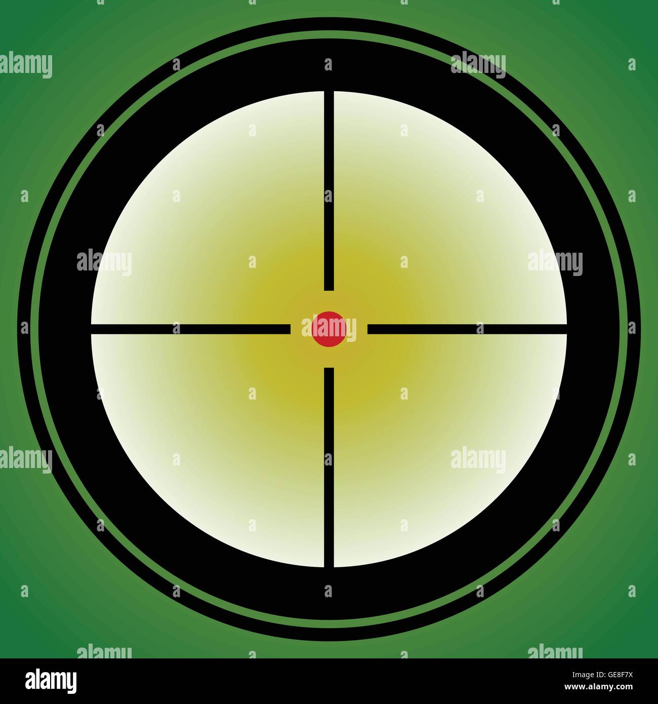 Target mark, reticle, crosshair icon for focus, accuracy, targeting ...