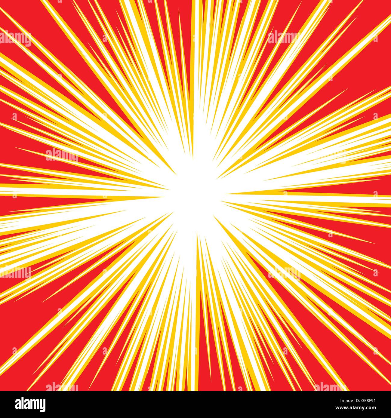Bursting radial lines dutone explosion effect. Starburst, sunburst ...