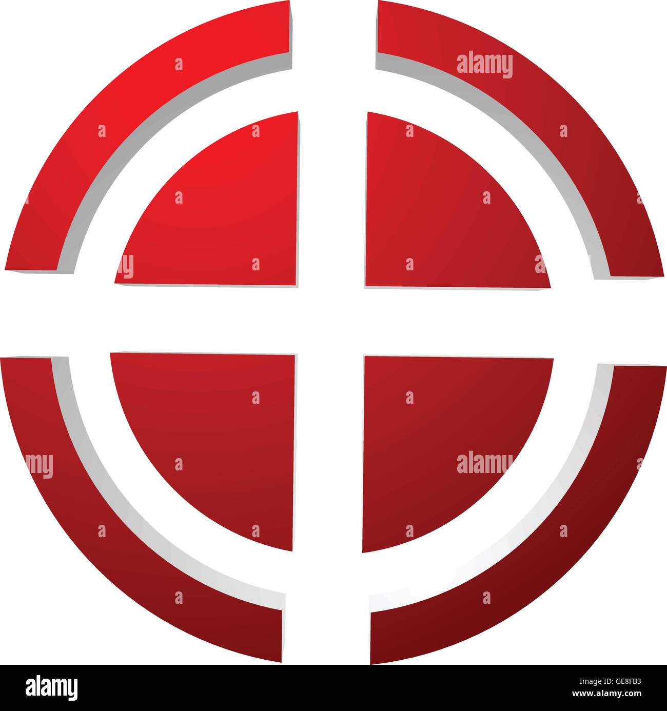 Target mark, reticle, crosshair icon for focus, accuracy, targeting ...