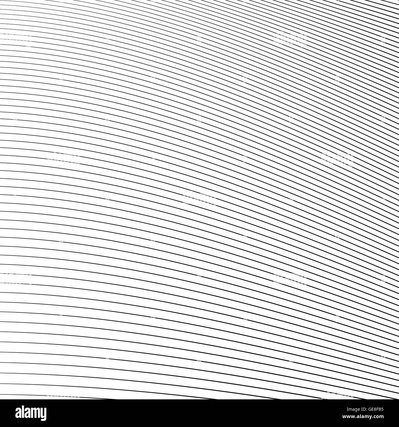 Simple dynamic lines pattern. Geometric pattern. Monochrome abstract ...