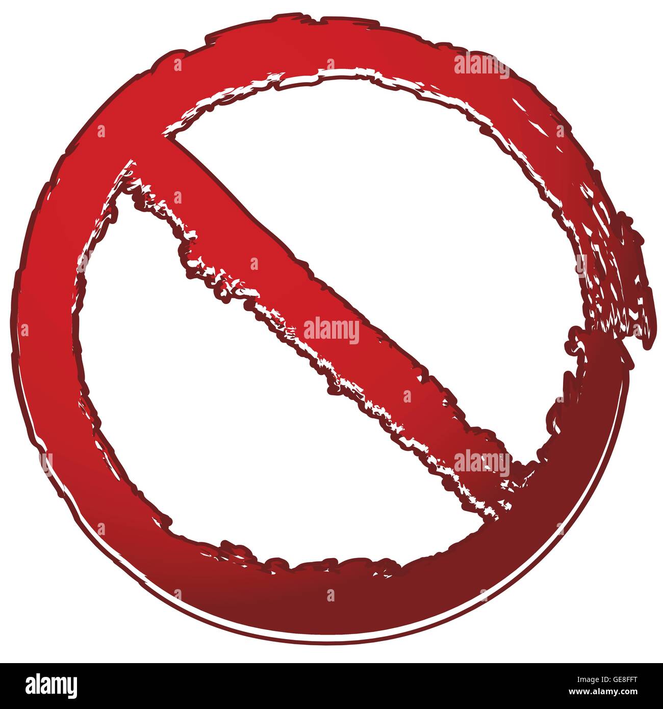 Passage prohibited prohibition sign Stock Vector Images - Alamy