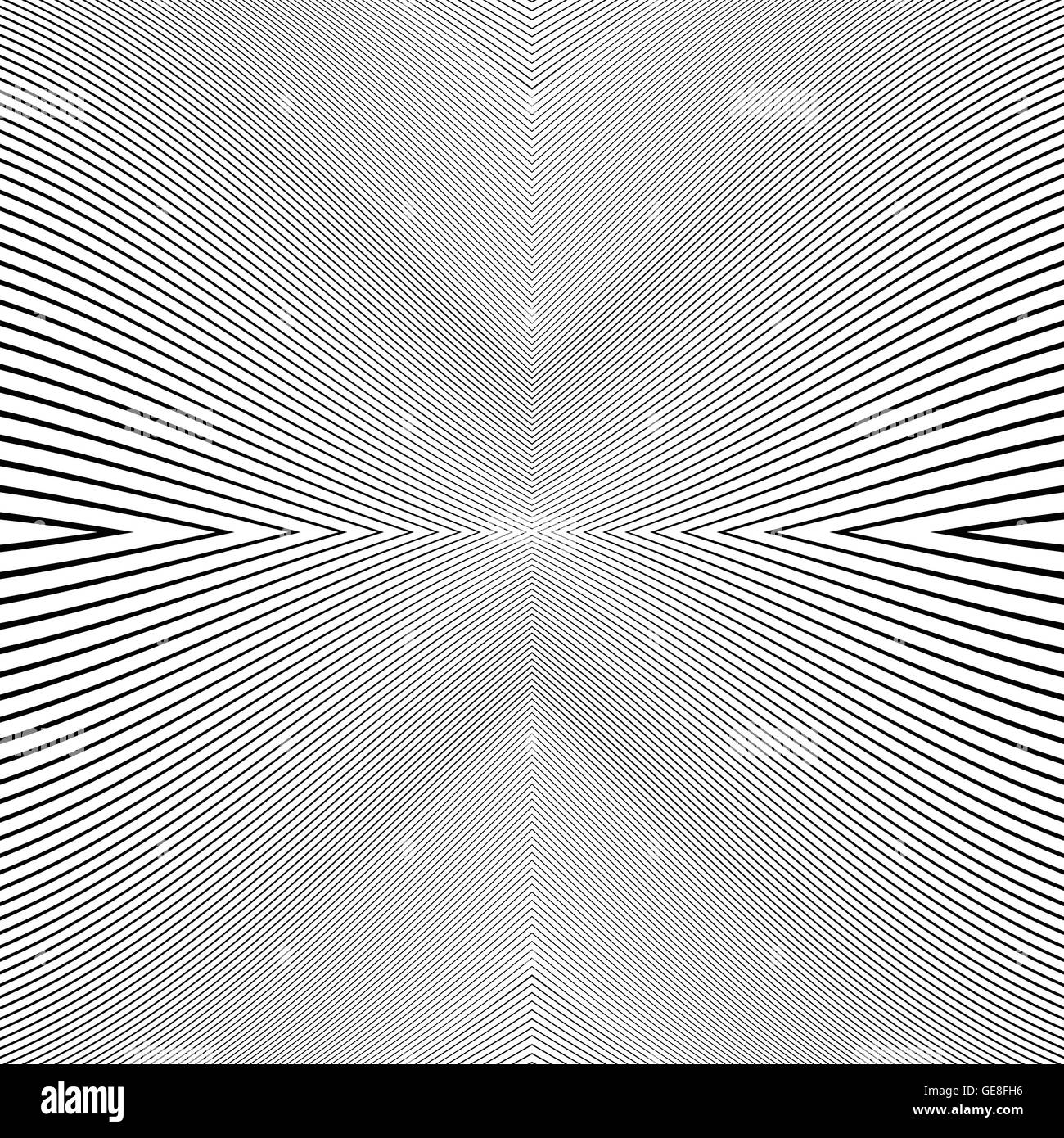 Repeatable geometric pattern with distorted irregular dynamic lines ...