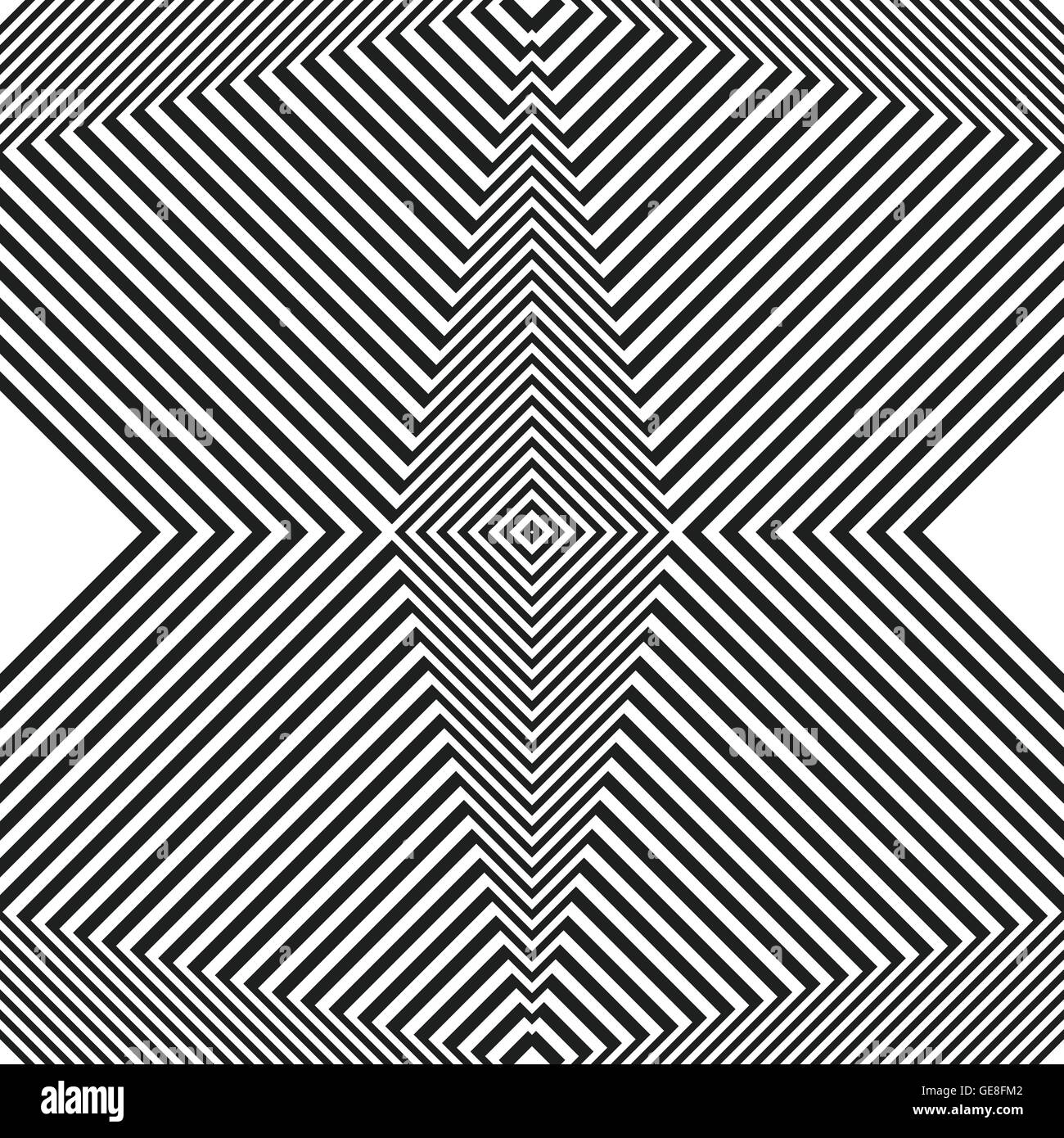 Pattern, texture with geometric structure of lines. Monochrome cellular ...