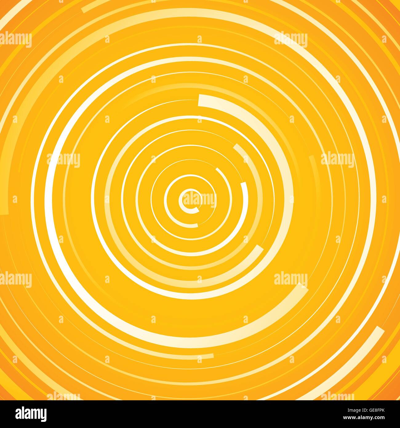 Colored spiral pattern. Concentric circles with irregular, dynamic ...