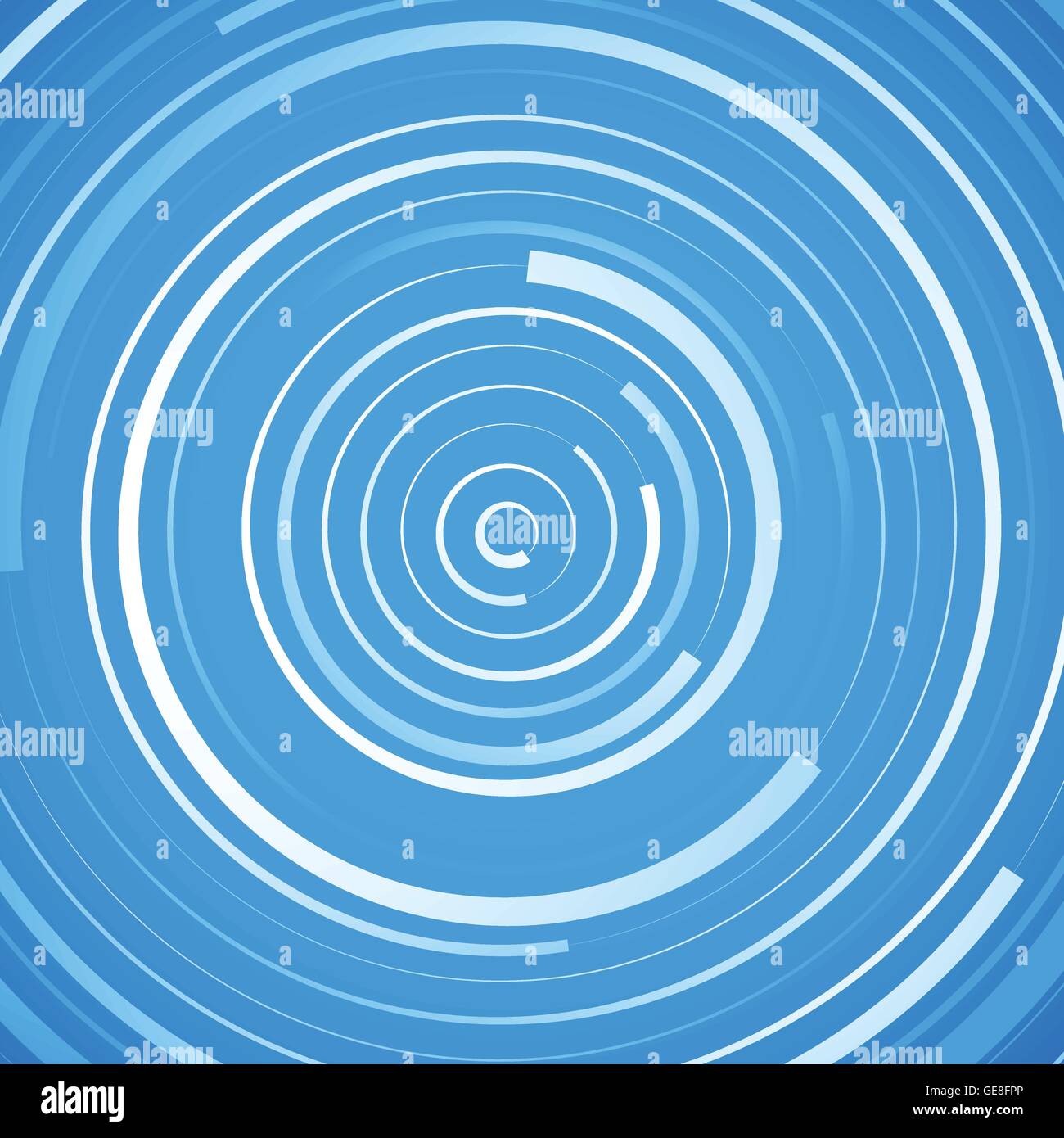 Colored spiral pattern. Concentric circles with irregular, dynamic lines Stock Vector Image ...