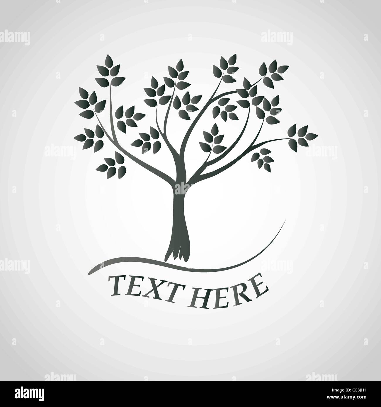 Tree logo vector Stock Vector Image & Art - Alamy